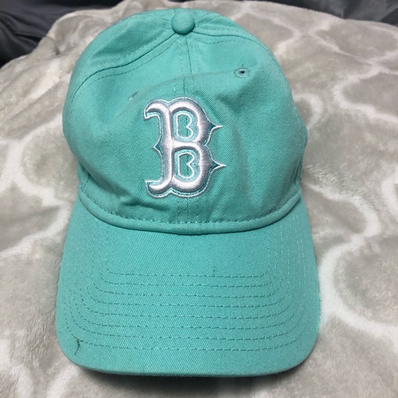 MLB | Accessories | Boston Teal Baseball Cap | Poshmark